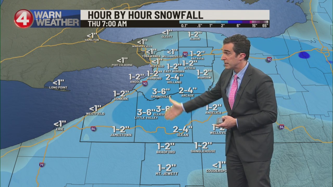 Buffalo weather update: 4 p.m., 1/29/25