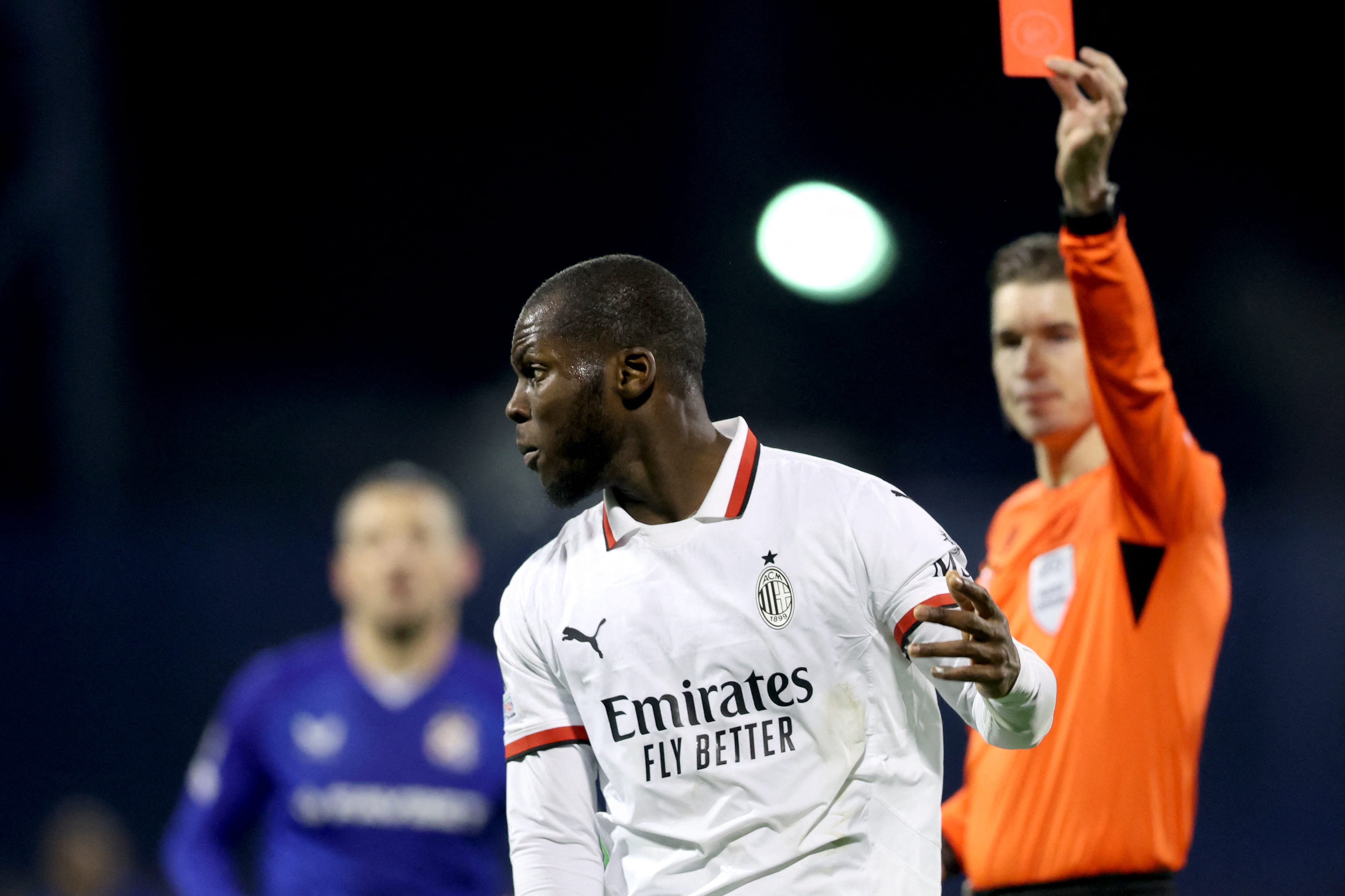 Pulisic scores, Musah sent off as AC Milan falls to Dinamo Zagreb in ...