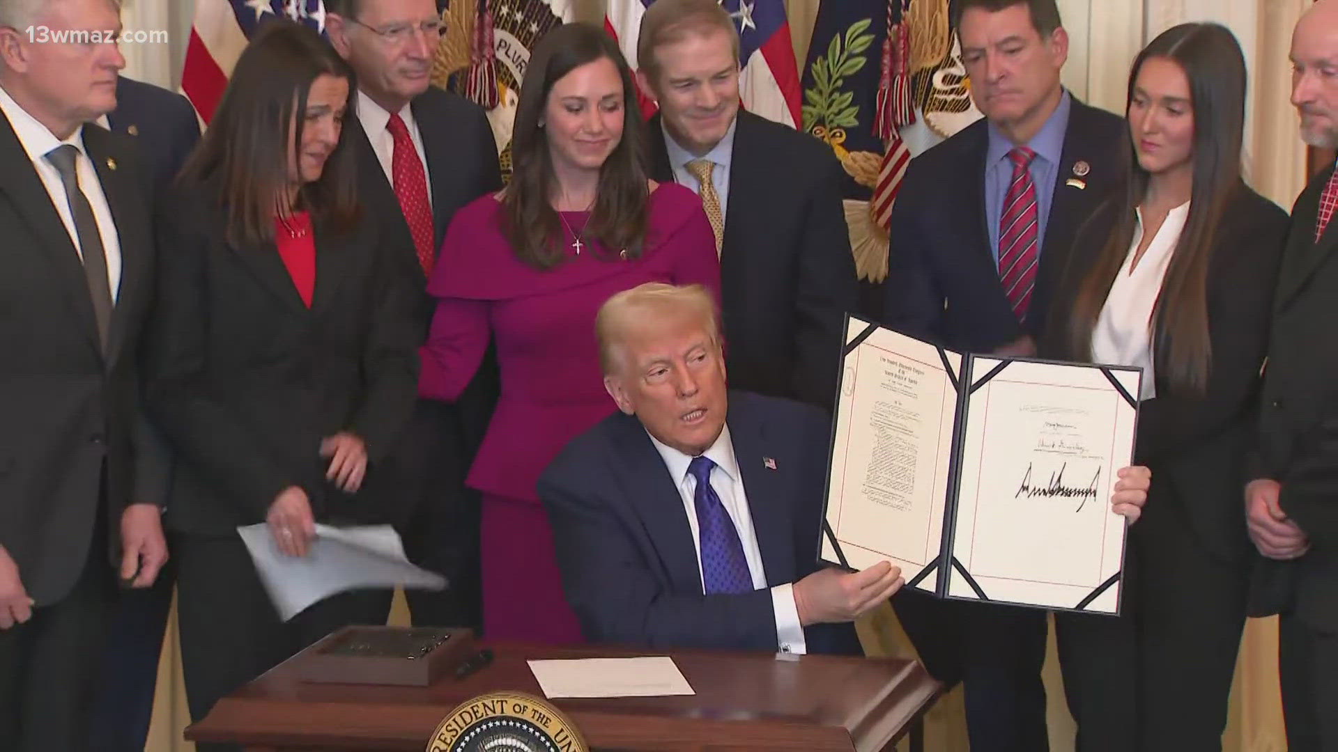 President Donald Trump signs the Laken Riley Act | Here's what it does