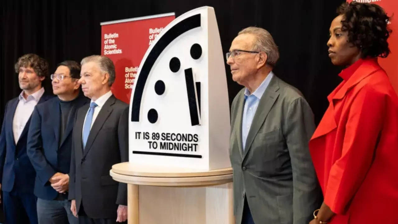 What is the Doomsday Clock and why is it approaching towards destruction?