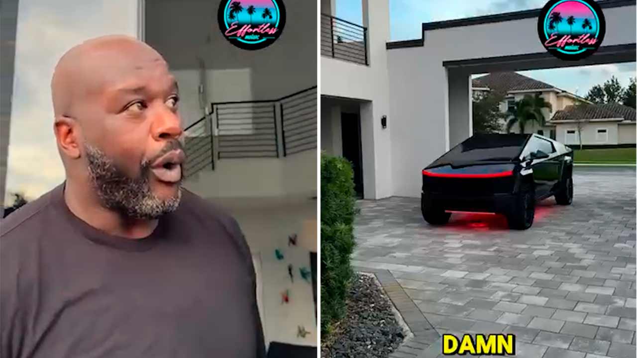 Tesla Cybertruck von Shaquille O’Neal sorgt mit exklusivem Design und ...