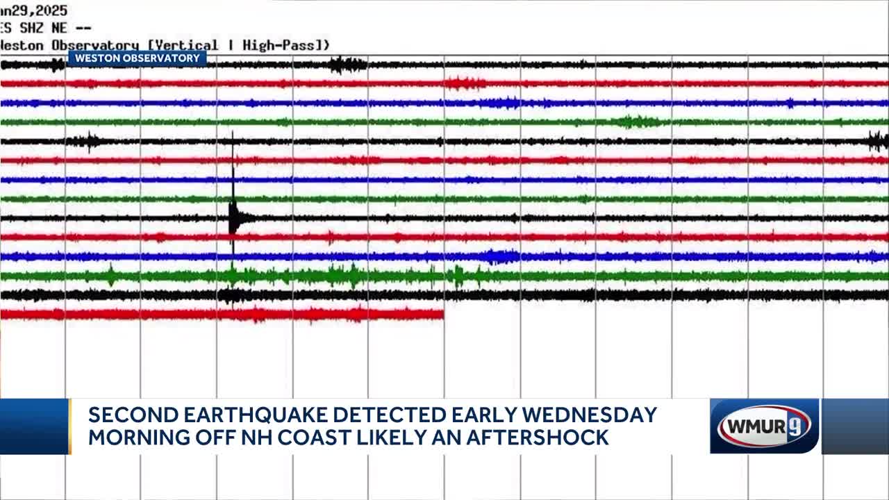 2nd earthquake detected in New Hampshire