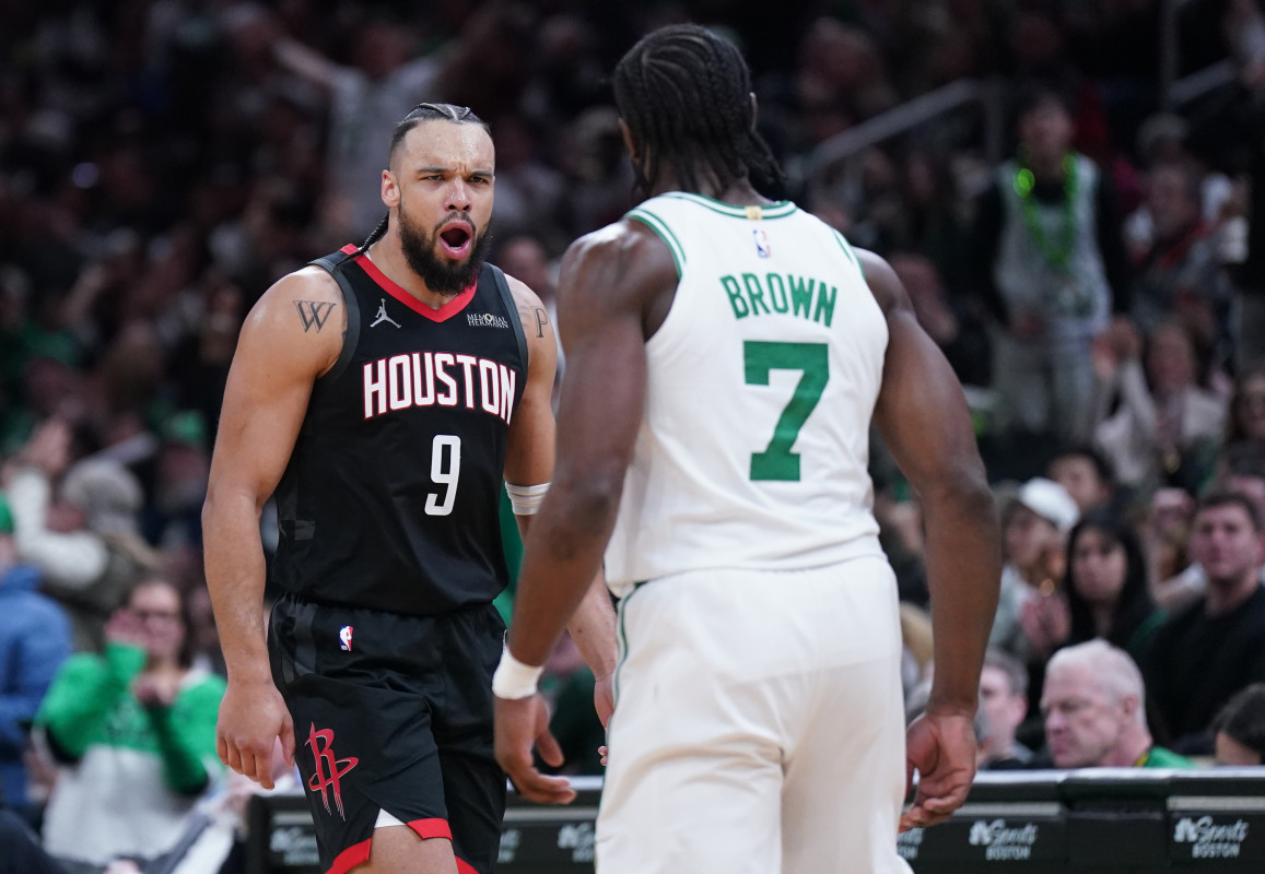 Houston Rockets Dillon Brooks Ejected After Scuffle with NBA Superstar
