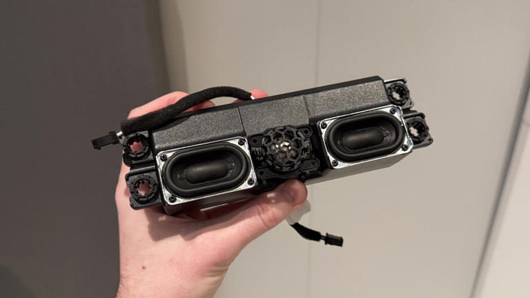 I saw Philips' new elite OLED TV with Bowers & Wilkins speakers, and it ...