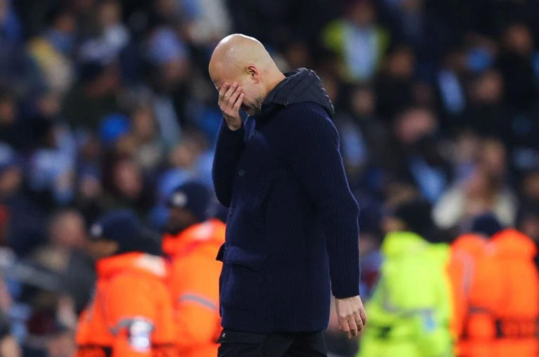 I graffi sulla testa di Guardiola fanno impressione: è sull’orlo di una ...