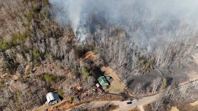 Wildfire near Old Fort prompts evacuations; second fire reported north ...