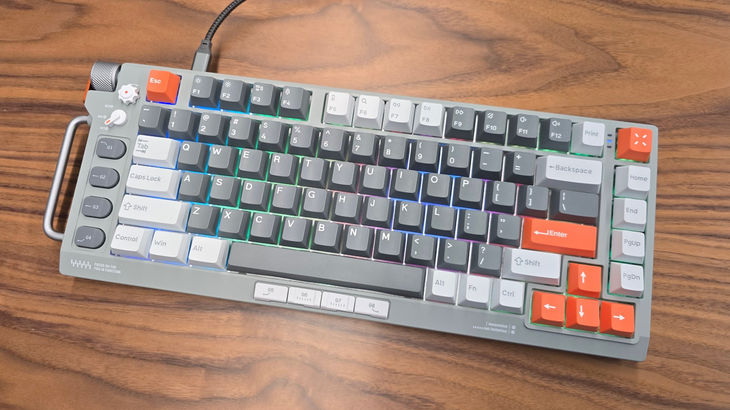 The Nuphy Field75 HE is a Great Hall Effect Keyboard from the Future