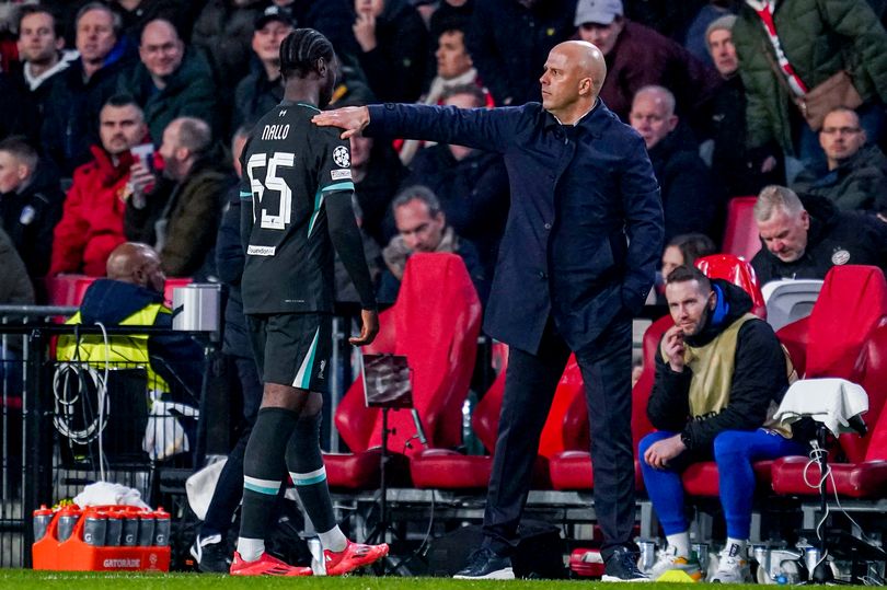 Arne Slot details brutal lesson for Amara Nallo after red card on ...