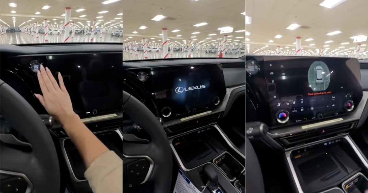 Lexus Driver Showed Viewers What The New TX Looks Like From The Driver ...