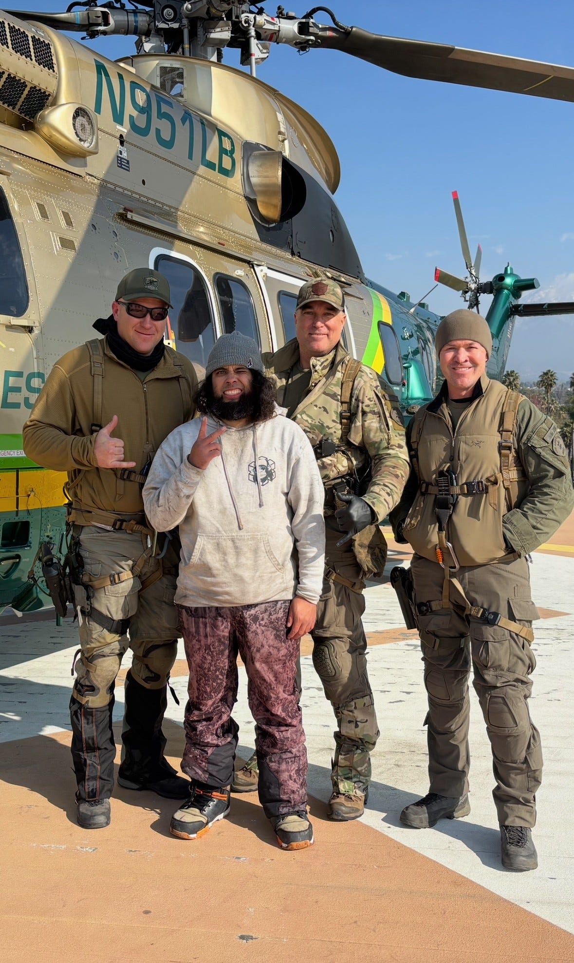 'He's lucky': Missing snowboarder saved after surviving 48 hours in ...