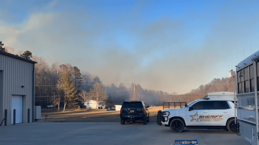 Evacuations ordered for ‘out of control’ wildfire in McDowell County