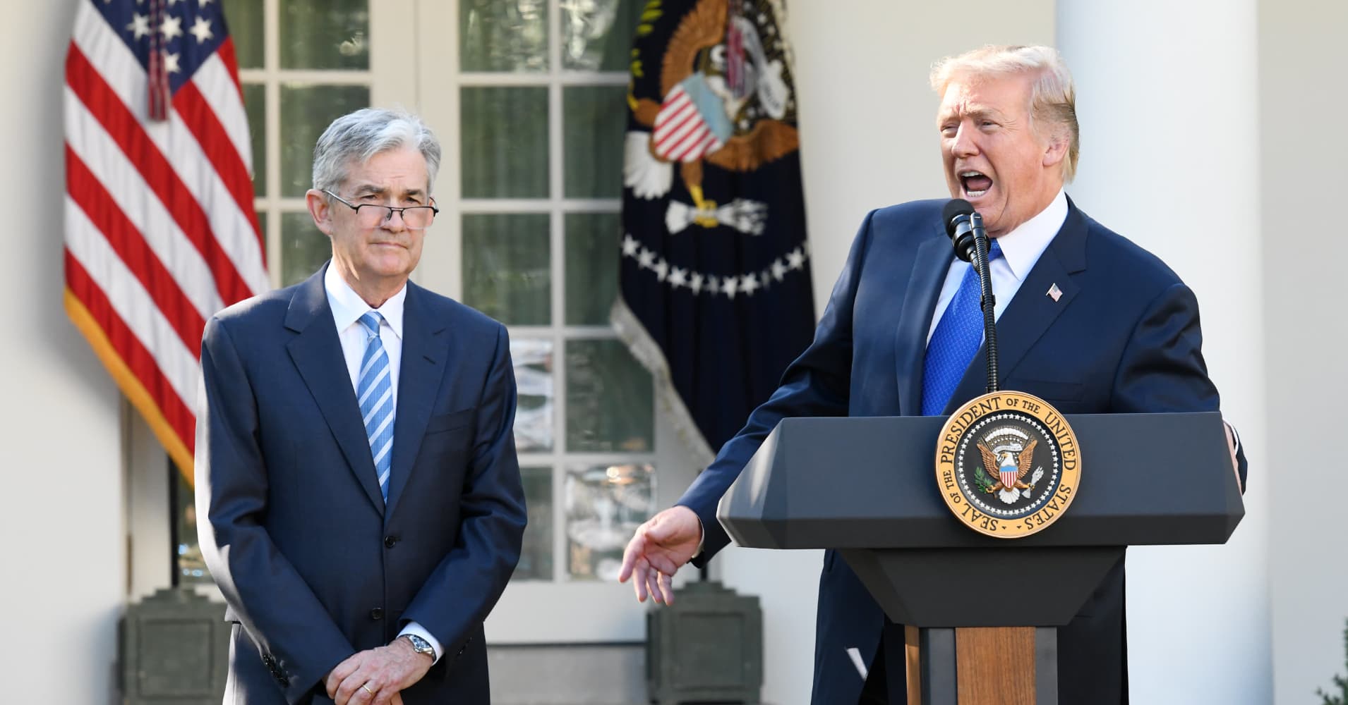 Trump accuses Fed, Powell of creating inflation on heels of rate decision