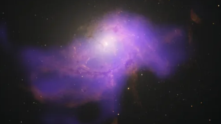 NASA X-ray telescope Chandra discovers black holes 'blow' on their food ...