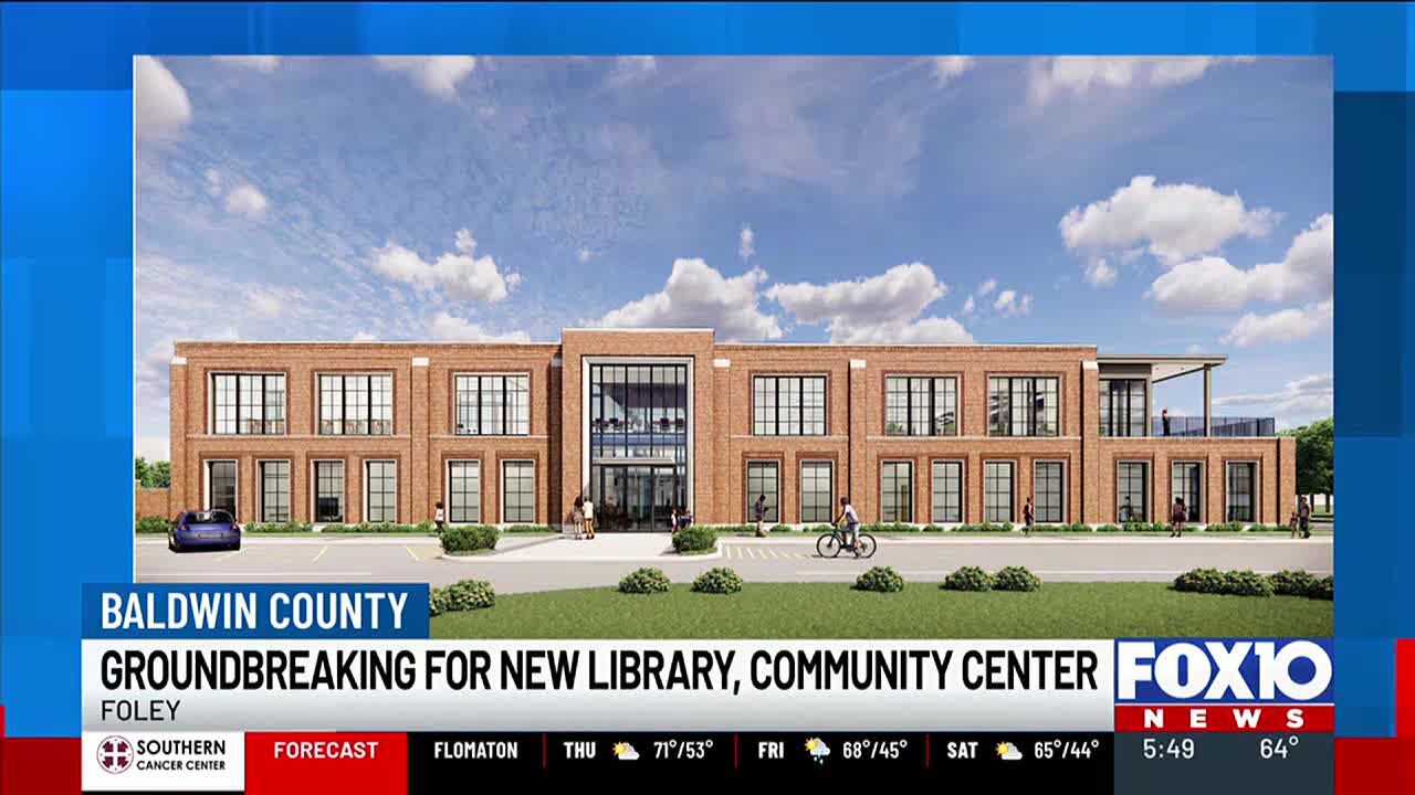 City of Foley breaks ground on new library, community center