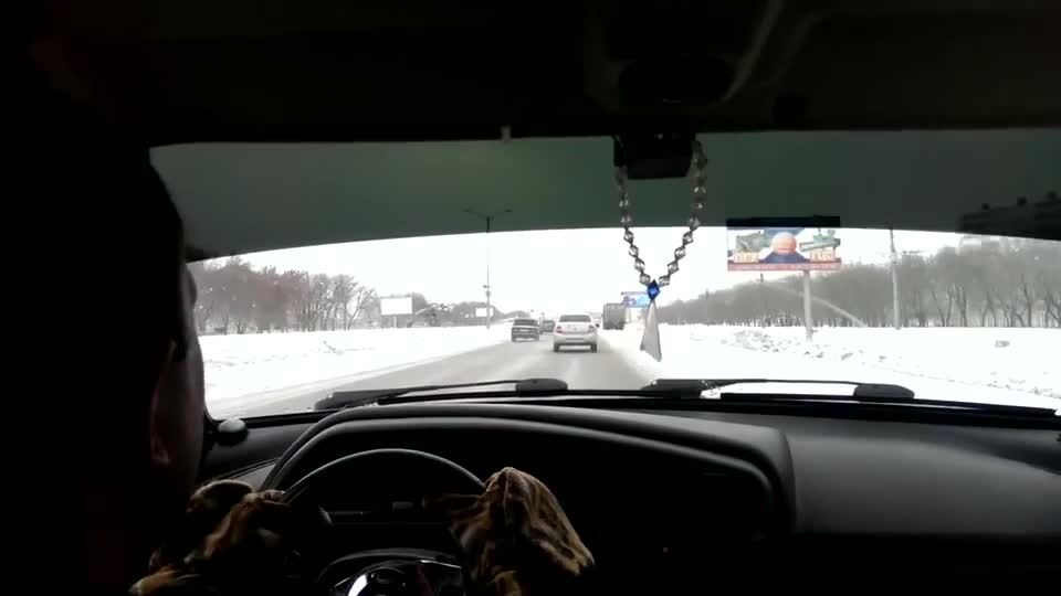 Drunk Driver Veers off Road and Runs into Sign