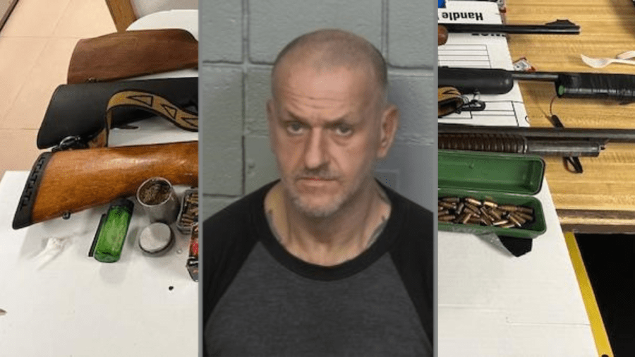 Wanted man arrested in Somerset County, caught with guns and meth