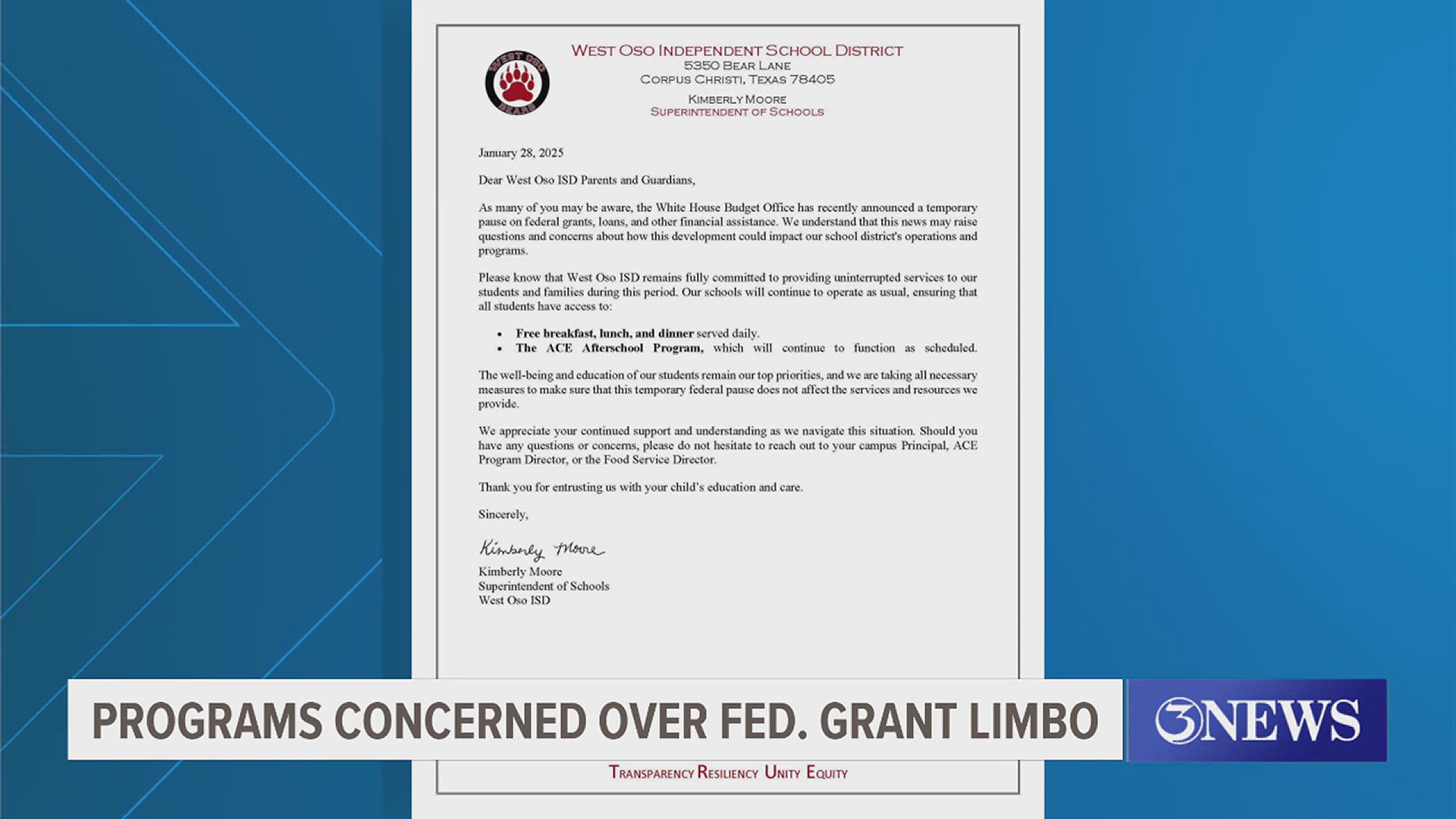 Local programs show concerns over federal grant hold