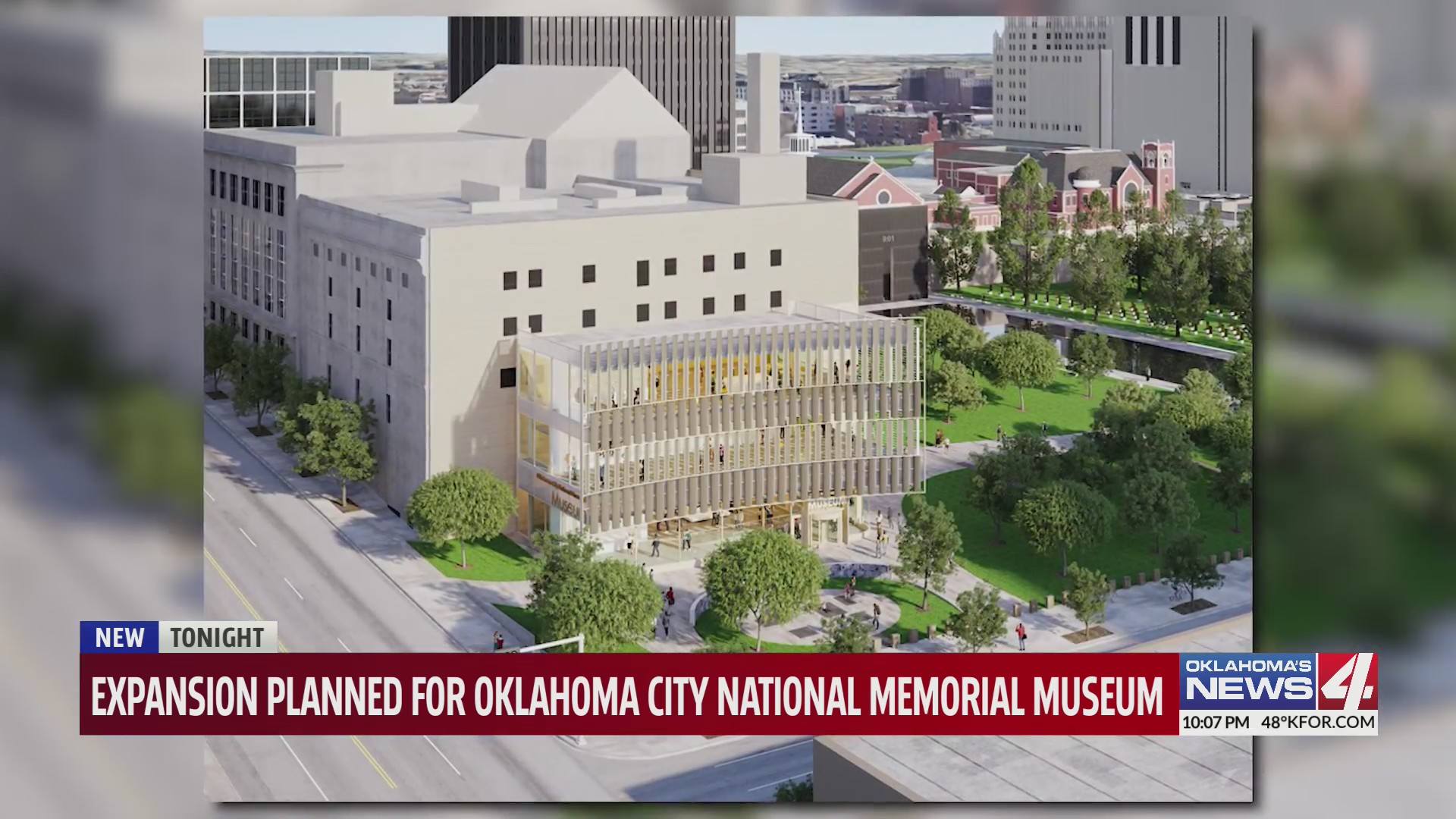 Expansion planned for Oklahoma City National Memorial Museum