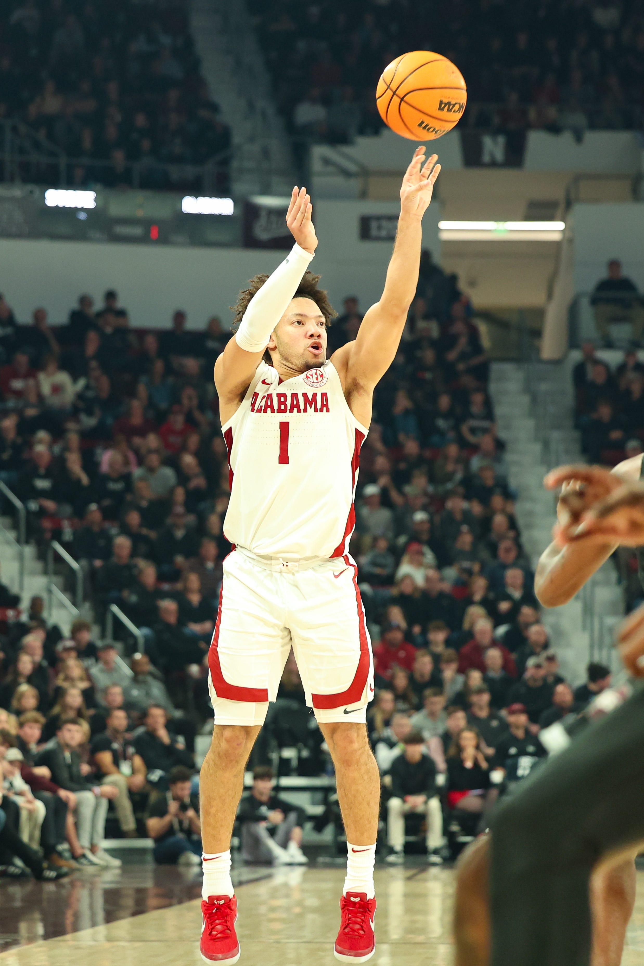 Alabama basketball's Mark Sears bounces back vs Mississippi State, but ...