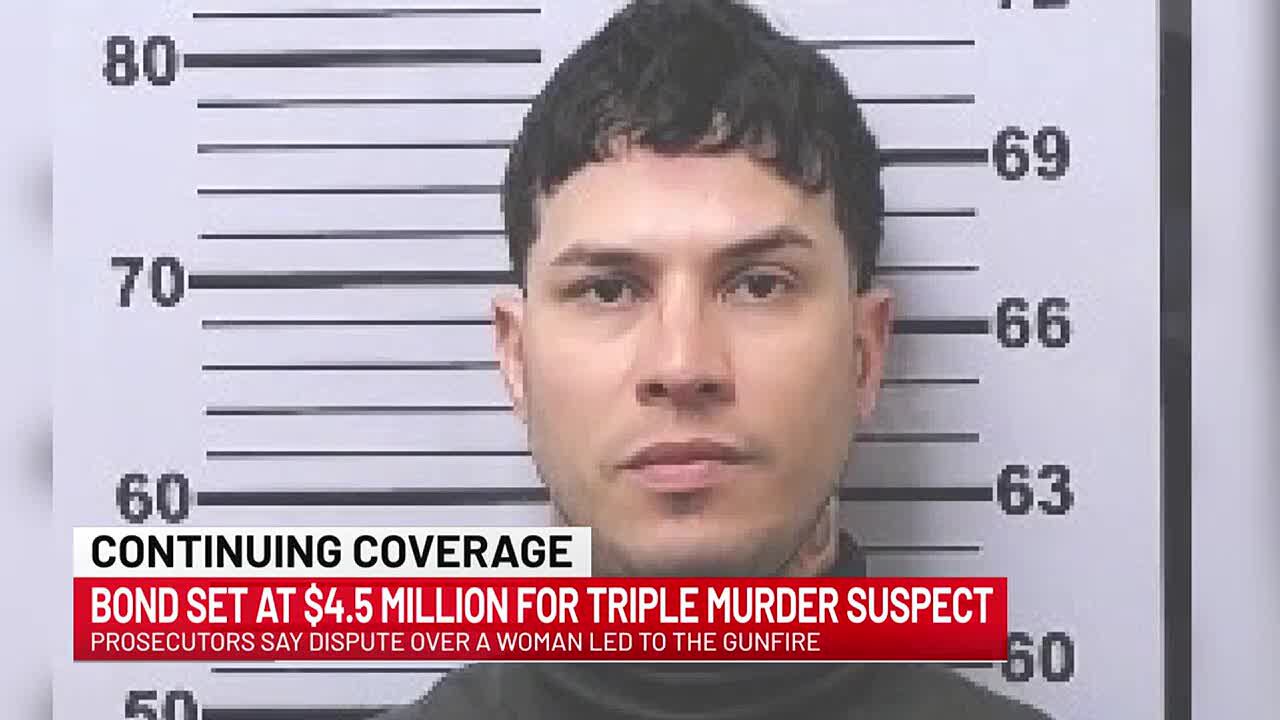 Judge sets $4.5 million bond for man accused in triple homicide on ...