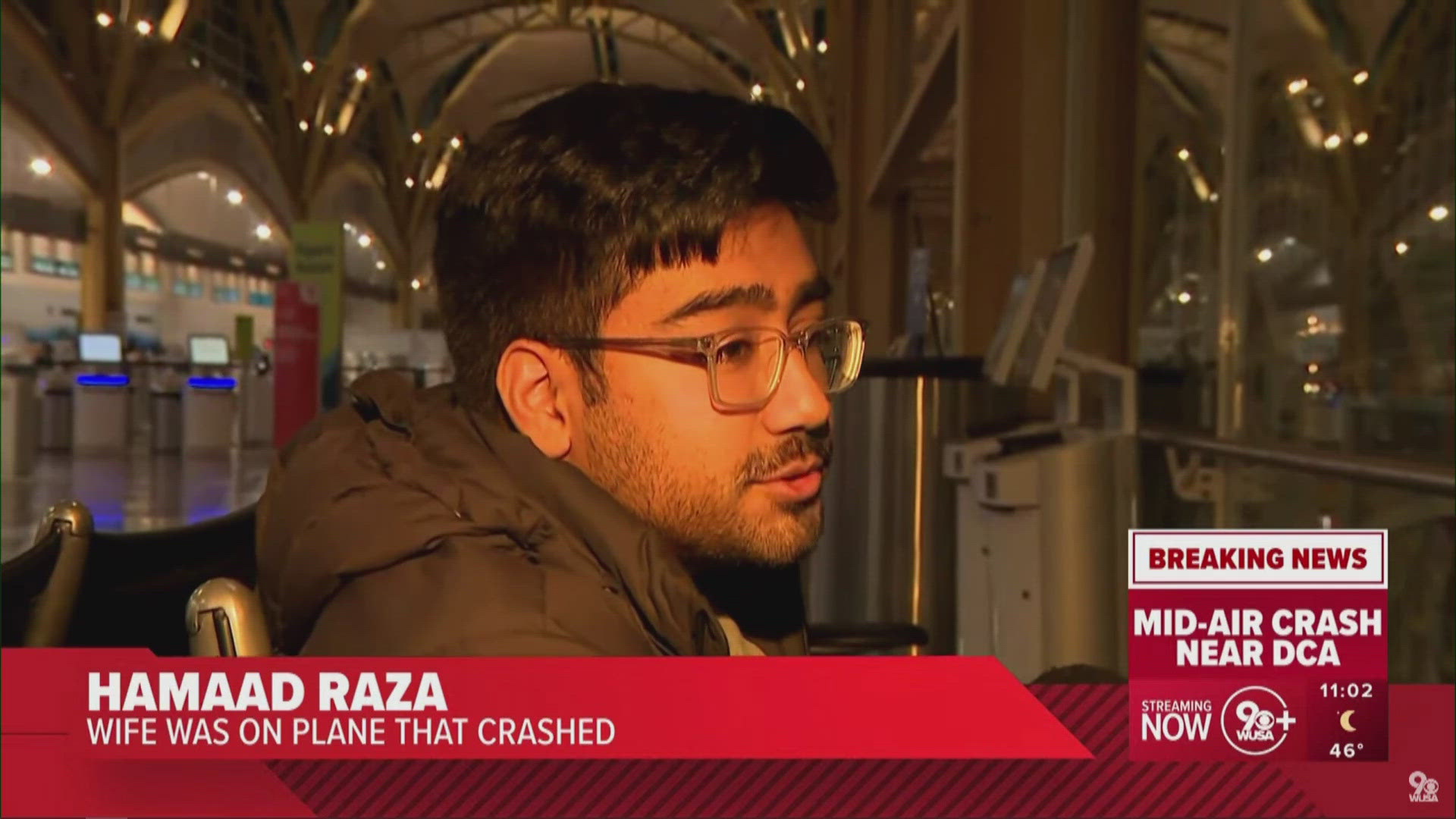 Man shares wife was on plane that crashed near Reagan Airport