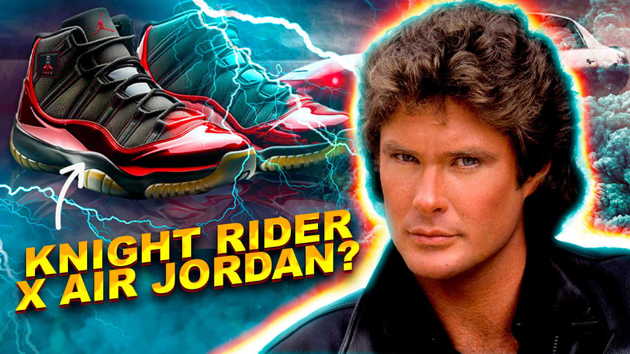 Knight Rider Meets Air Jordan 11 - The Ultimate Sneaker Mashup