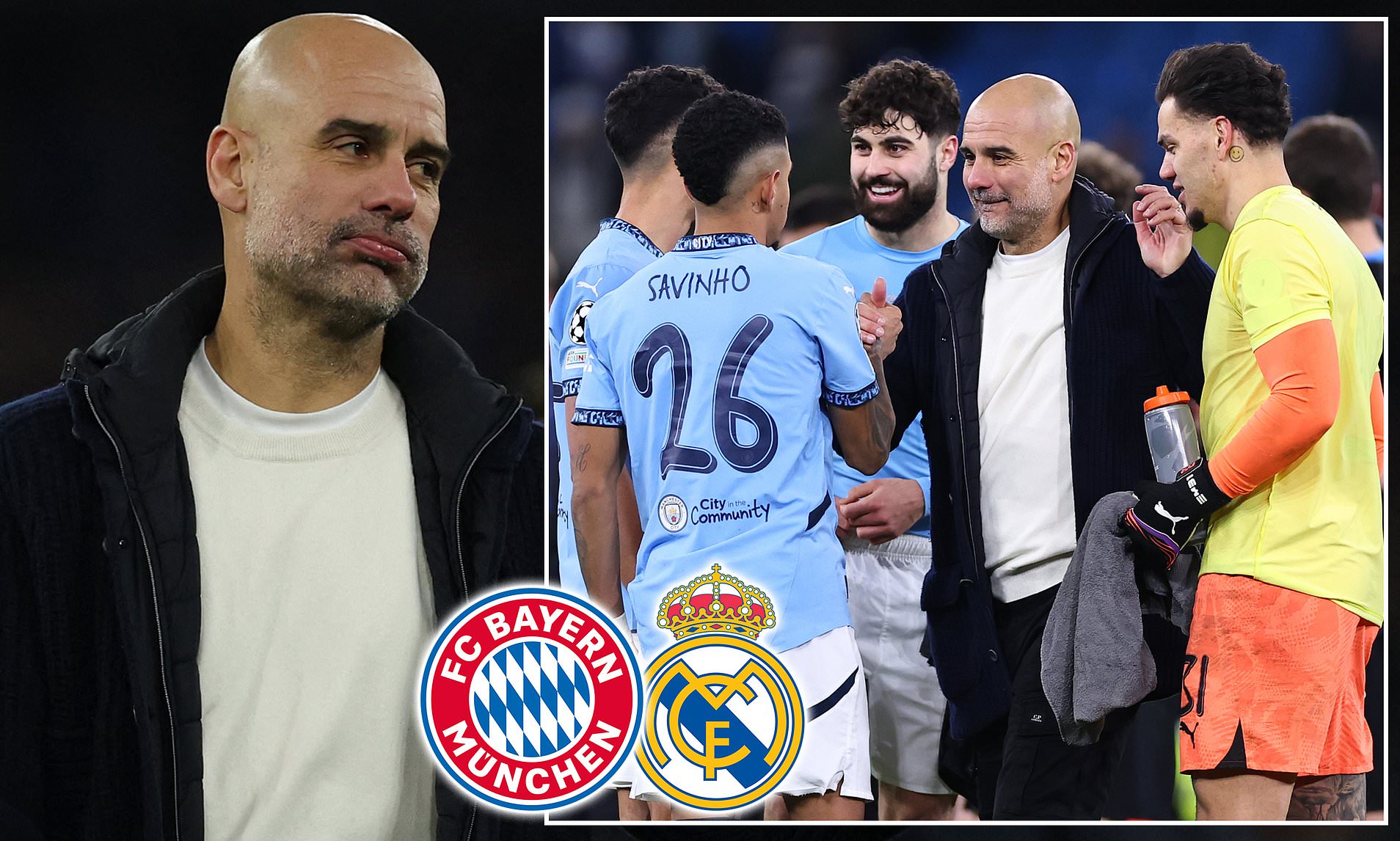 Pep Guardiola sends defiant two-word message to Man City squad as boss ...