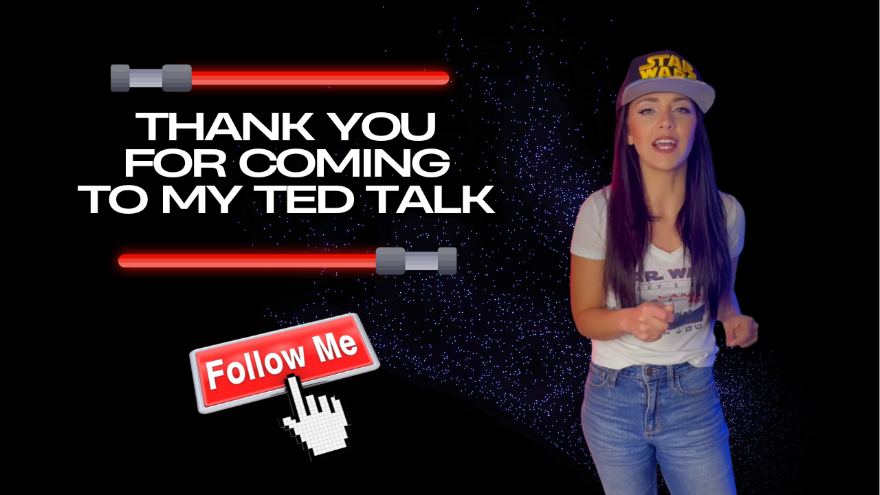 Thank You for Coming to My Ted Talk