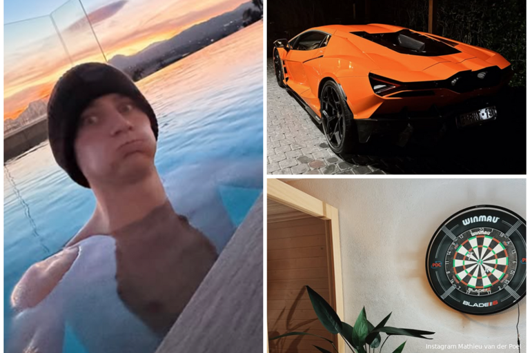 Imitating Luke Littler, turning 30, and big fat Lambos: Van der Poel ...