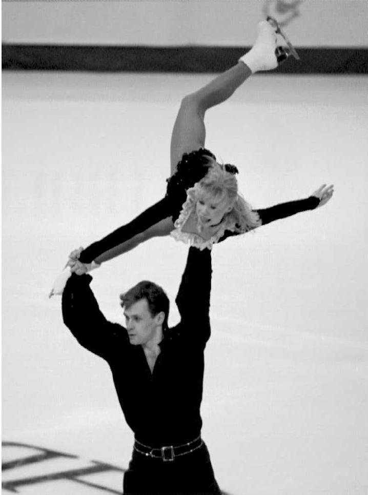 Several ice skating stars were traveling on the American Airlines plane ...