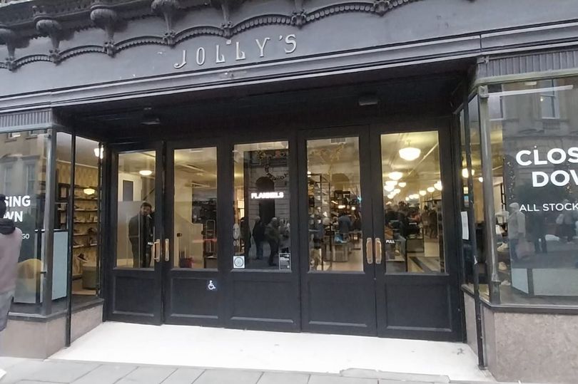 End of an era as iconic Jolly's closure date confirmed