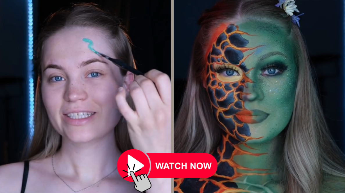 Fiery vs. Earthly Makeup Inspired