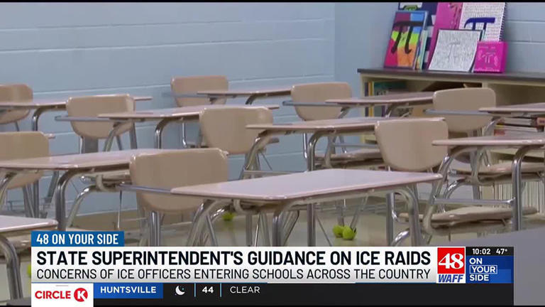 AL state superintendent offers school officials guidance if ICE ...