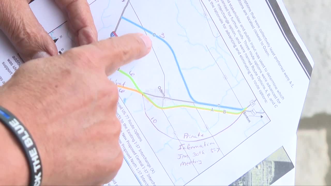 US 77 Odem Relief project raises questions and concerns among neighbors