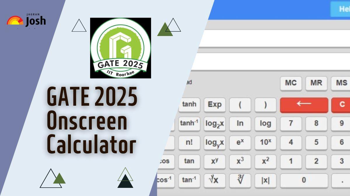 GATE Virtual Calculator 2025: Check How to Use, Where to Download and ...
