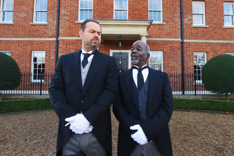 Danny Dyer gets crash course in butler silver service from Fresh Prince ...