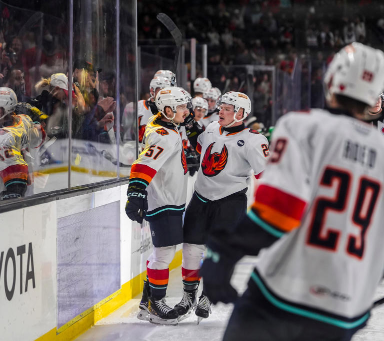 Firebirds find the net again and again and again in explosion against ...