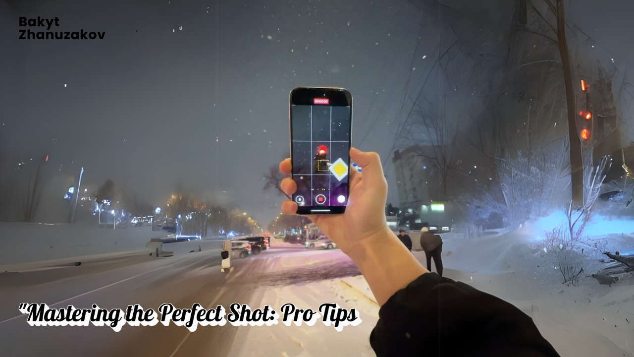 "Mastering the Perfect Shot: Pro Tips