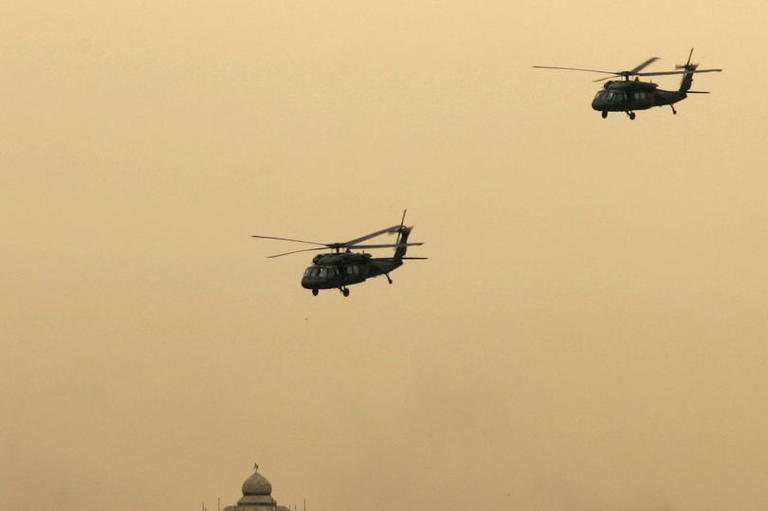 What does 'flying dark' mean and why was Black Hawk helicopter near a ...