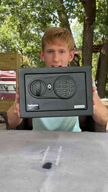 Break Into Safe And Get Whatever Is Inside Challenge