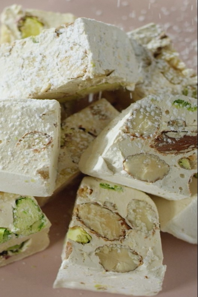 Torrone caseiro, o torrone italiano perfeito