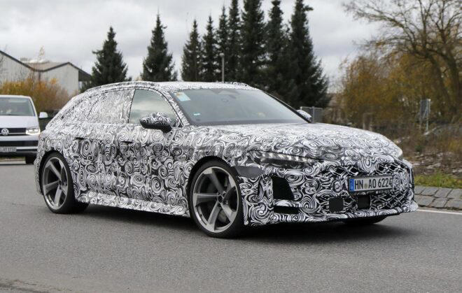 Nuova Audi RS5: collaudi in strada per berlina e wagon [FOTO SPIA]