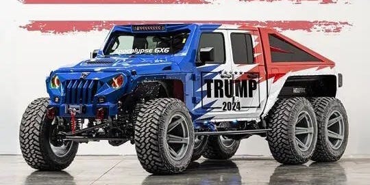 América podrá ser grande otra vez, pero nunca tanto como este Jeep ...