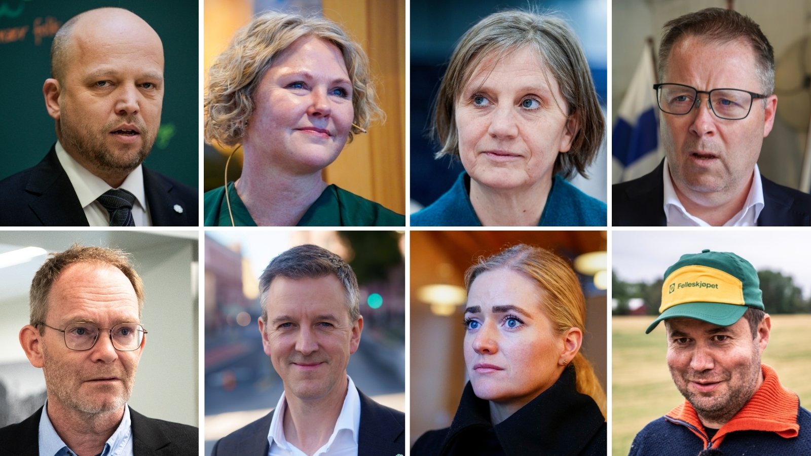 Disse går ut av regjeringen