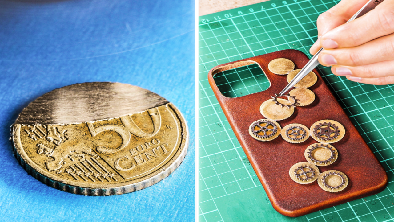 From Coins to Phone Case: A Fun DIY Leather Crafting Project