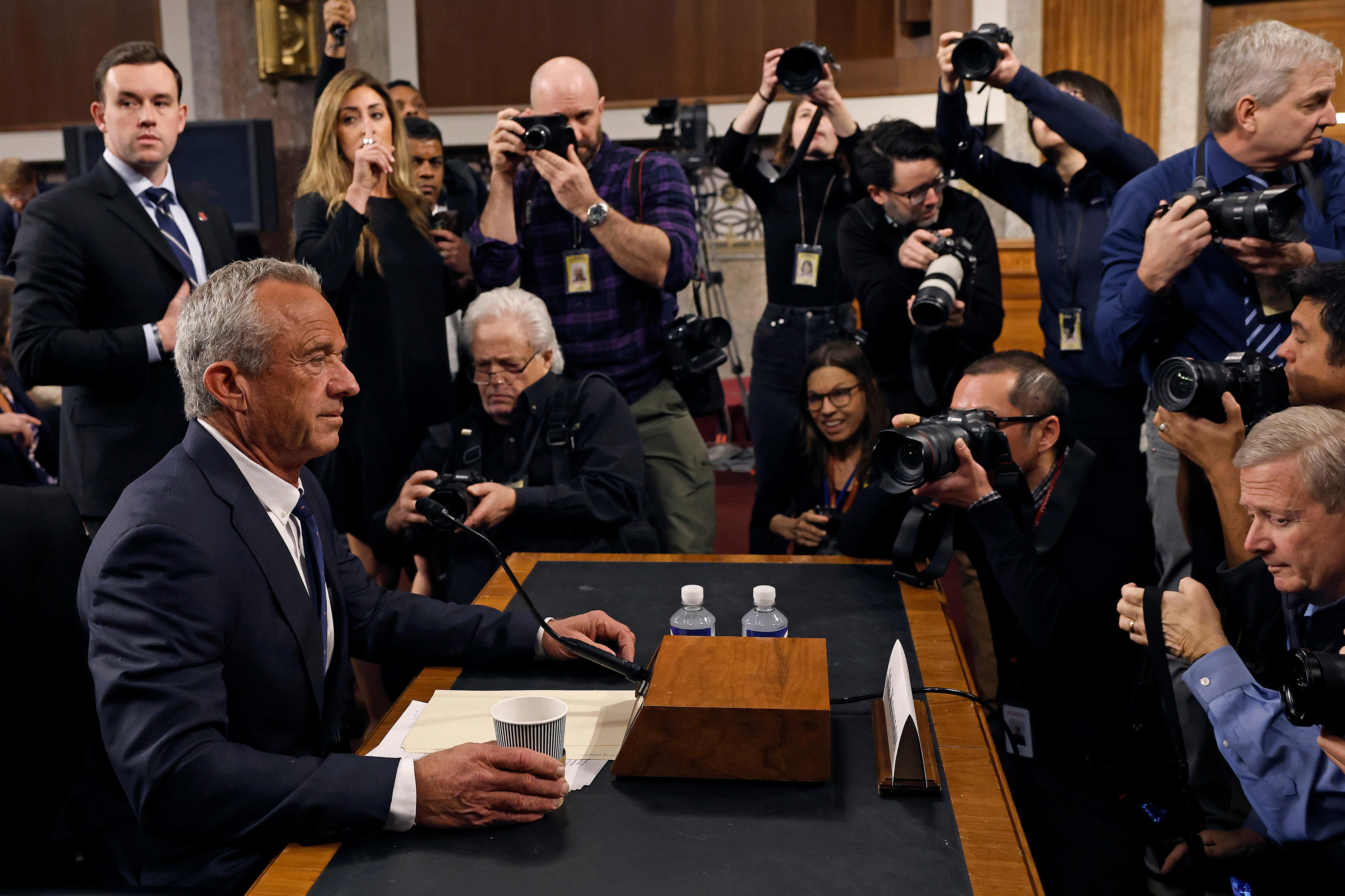 RFK Jr., grilled about comments on race and vaccines. Patel, Gabbard ...