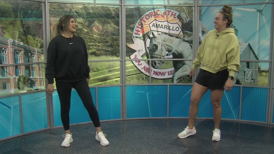 Rebuilt Life Coaching demonstrates fat burning workouts on Today in ...