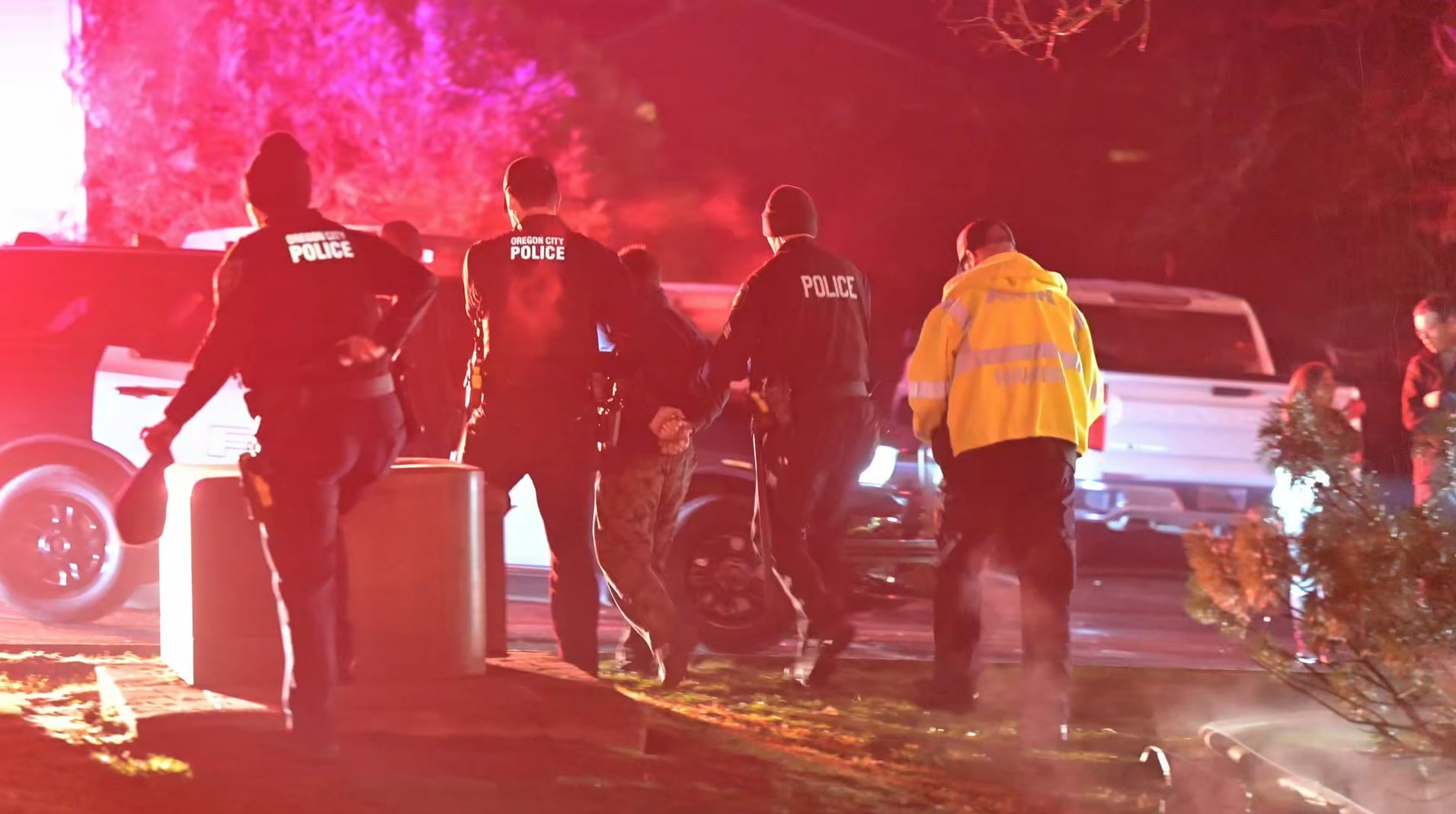 Police: Arson suspect pushed firefighter, interfered with fire ...