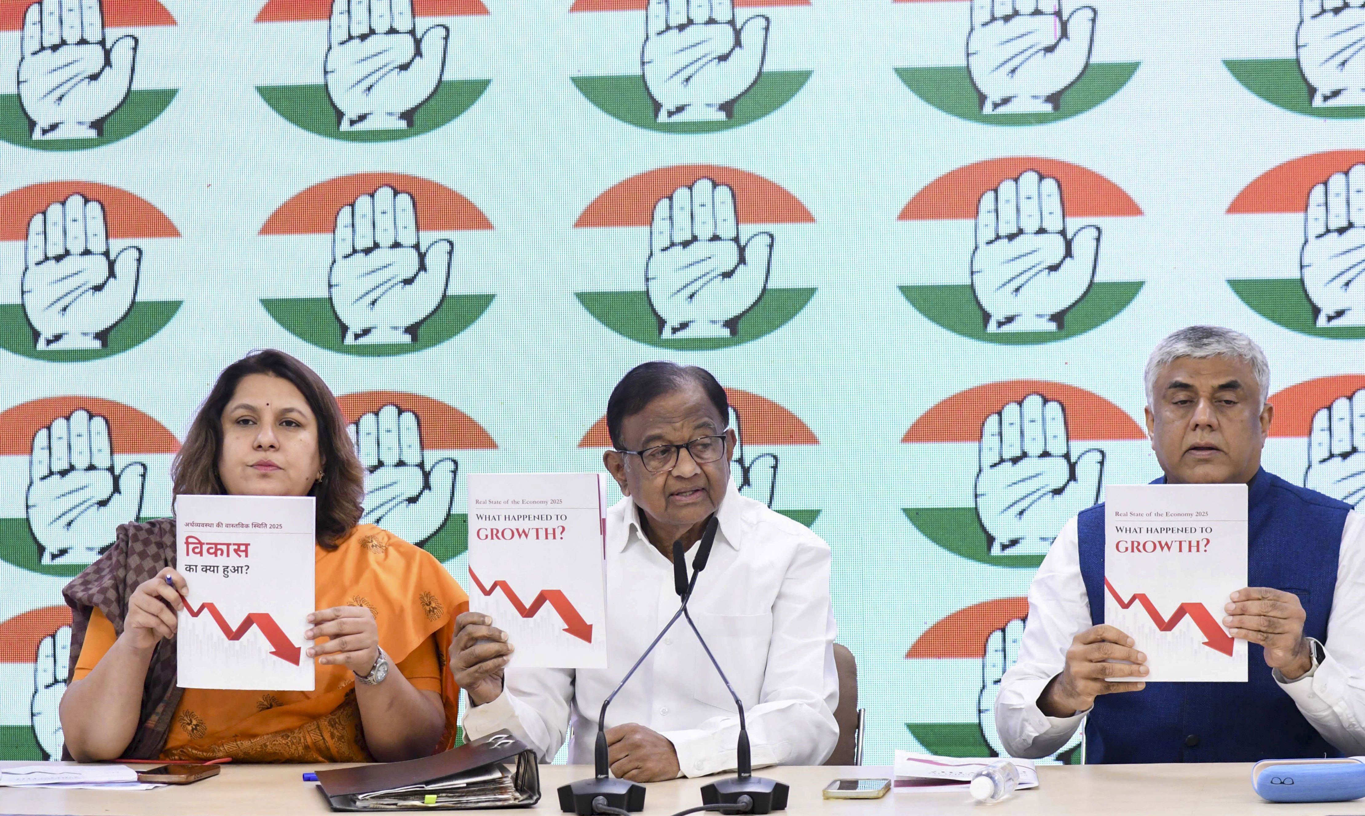 Economy in slowdown, Modi govt marching India into middle-income trap: Cong