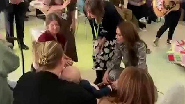 Princess Kate meets with terminally ill children at hospice in Wales